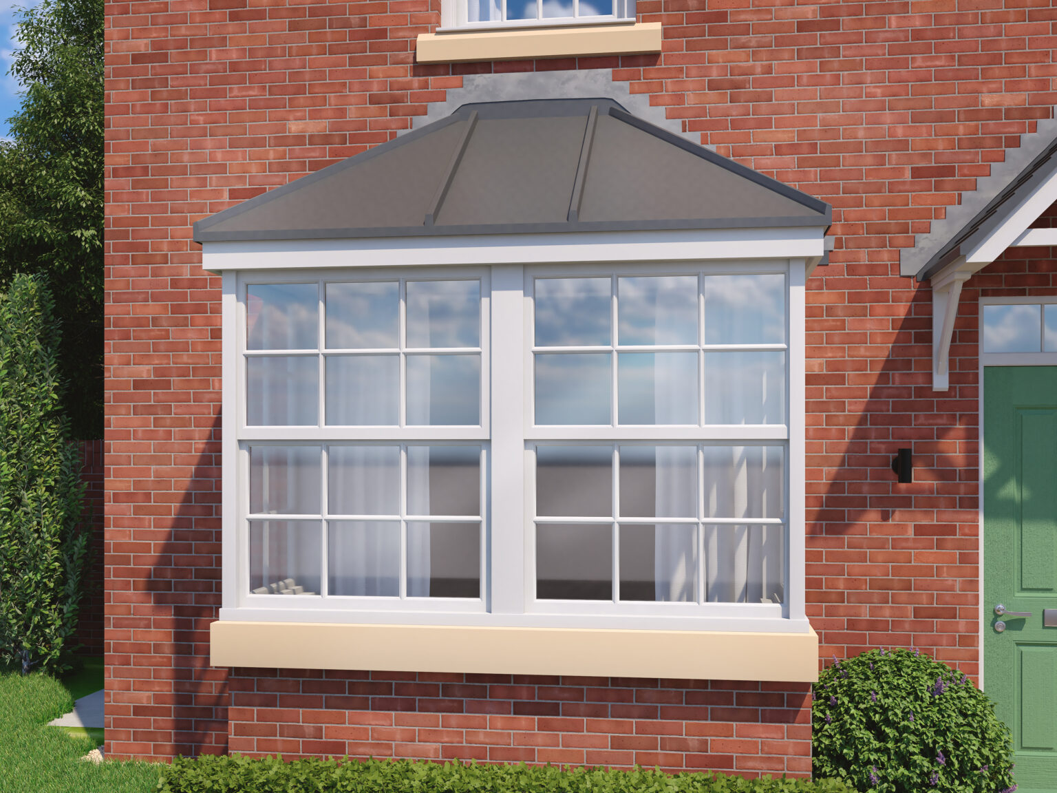 Bay Window Roof - GRP Aspects